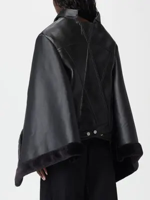 Junya Watanabe Leather Cape Jacket