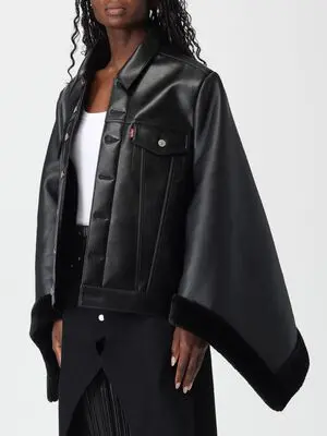 Junya Watanabe Leather Cape Jacket
