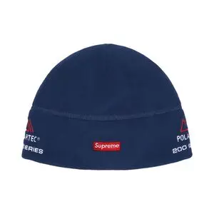Supreme Polartec Beanie - Blue