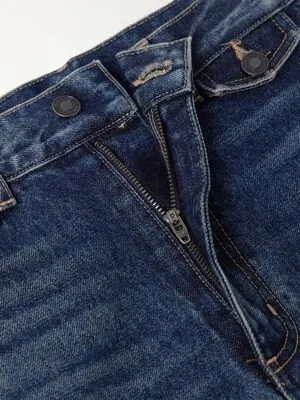 NILI LOTAN Edira High-rise Flared Jeans - Blue