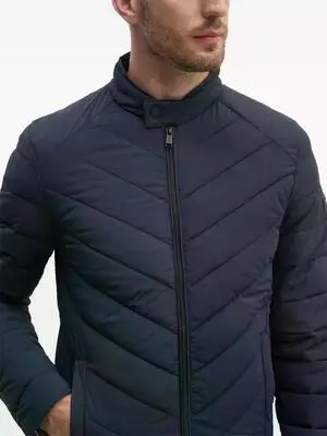 Guess Quilted Zip-up Padded Jacket