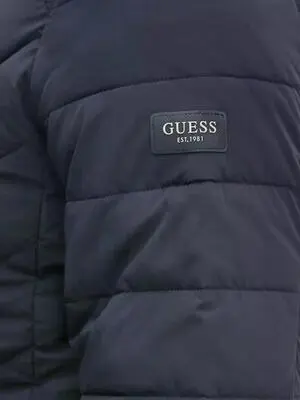 Guess Quilted Zip-up Padded Jacket