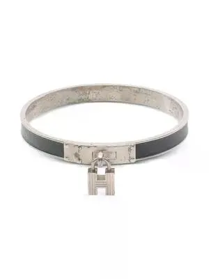 Hermès 2000s Kelly Padlock Bangle