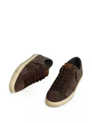 GOLDEN GOOSE Super-star Ltd Trainers - Brown