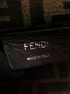 Fendi 2020s Small First Patent-leather Shoulder Bag