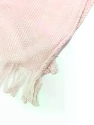 Hermès 2010s Libris Fringe Stall Scarf