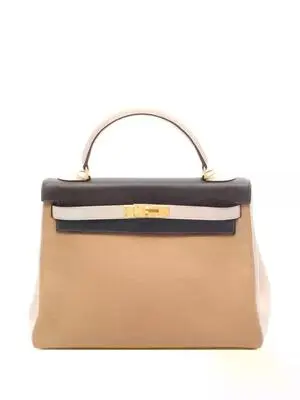 Hermès 2003 32 Kelly Leather Handbag