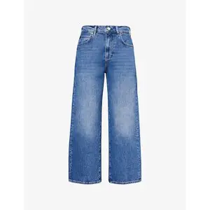 Paige Arellia Ankle Barrel-leg Denim Jeans - Keystone