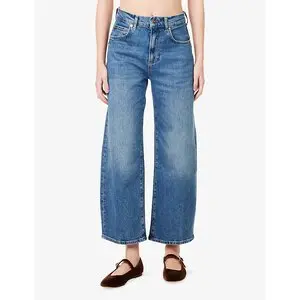 Paige Arellia Ankle Barrel-leg Denim Jeans - Keystone
