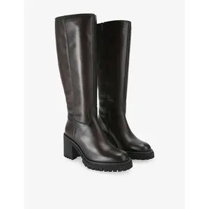 Carvela Leather Knee-high Boots - Brown