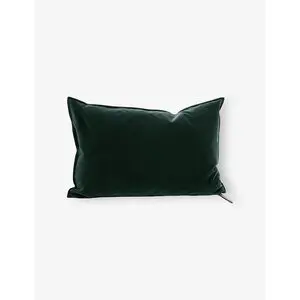 Maison De Vacances Palazzo Velvet Cushion 40cm X 60cm - Forest