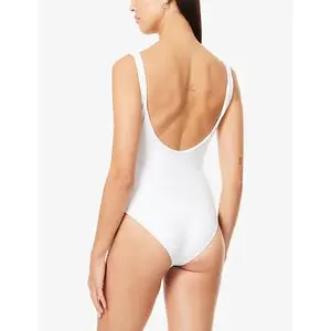 OCEANUS Swirlshell Beaded Swimsuit