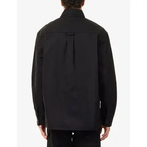 Carhartt Work In Progress Oversized Cotton Shirt Jacket - Black