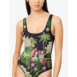 OCEANUS Hand-beaded Swimsuit