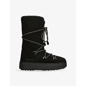Moon Boot Textured Boots For Women