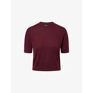 Max Mara Studio Round Neck T-shirts For Women