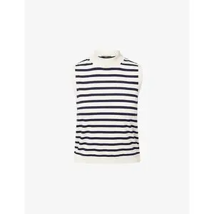 Max Mara Stallo Striped Knit Top