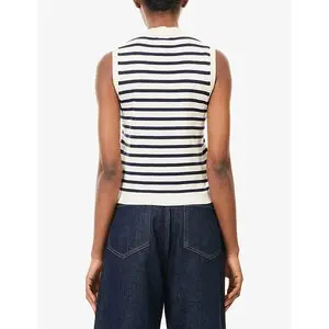 Max Mara Stallo Striped Knit Top