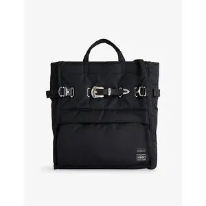 TOGA VIRILIS X Porter Nylon Shoulder Bag - Black