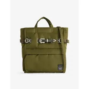 TOGA VIRILIS X Porter Nylon Shoulder Bag - Khaki