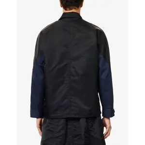 TOGA VIRILIS Patch-pocket Nylon Jacket - Black