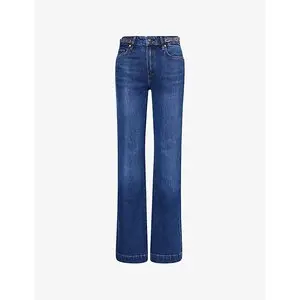 Paige Leenah Wide-leg Denim Jeans - Technique