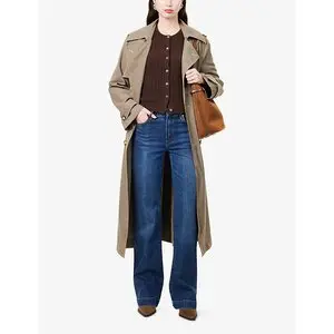 Paige Leenah Wide-leg Denim Jeans - Technique