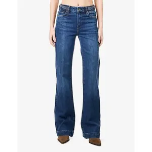 Paige Leenah Wide-leg Denim Jeans - Technique
