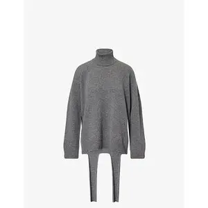 Issey Miyake Knit High-neck Wool Jumper