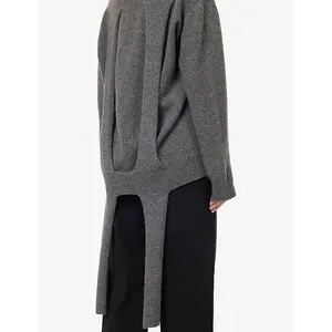 Issey Miyake Knit High-neck Wool Jumper