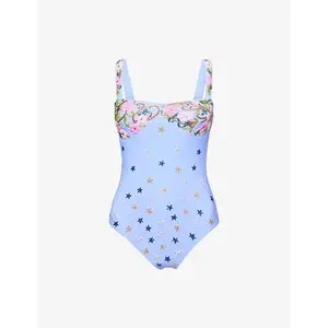 OCEANUS Midnight Star Beaded Swimsuit
