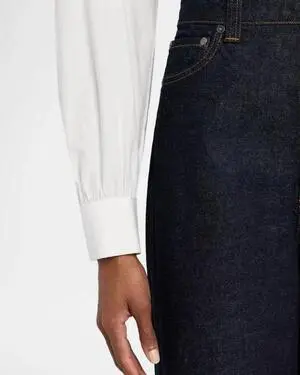 Khaite Dane High-rise Wide-leg Jeans - Benson
