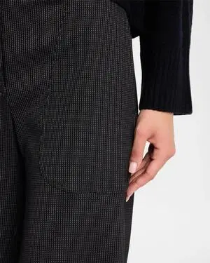JBQ Oslo Wide-leg Trousers - Midnight