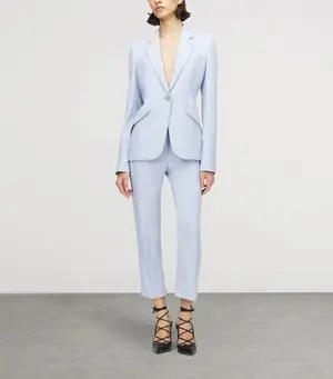 Alexander McQueen Cropped Tailored Trousers