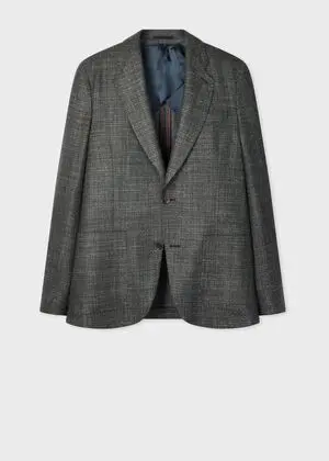 Paul Smith Wool-silk Buggy-lined Blazer