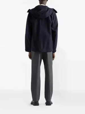 Prada Hooded Zip-up Jacket