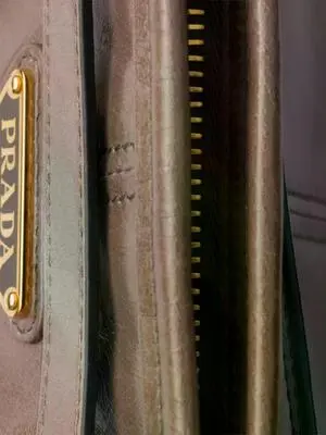 Prada Large Leather Tote Bag