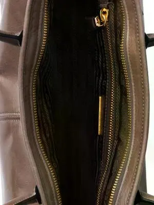 Prada Large Leather Tote Bag