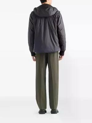 Prada Zip-up Hooded Jacket