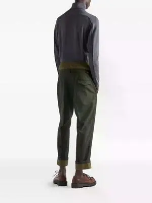 Prada Logo-patch Zip-up Jacket - Grey