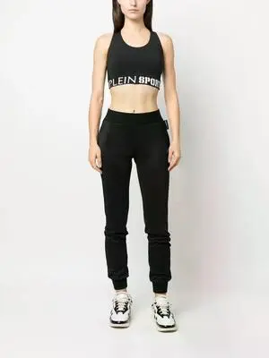 PLEIN SPORT Logo-print Sport Bra