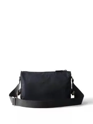 Prada Re-nylon And Leather Shoulder Bag