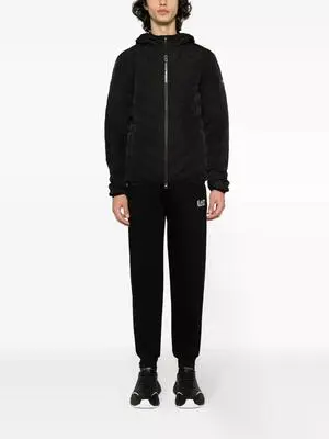 EA7 Hooded Quilted Jacket