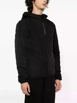 EA7 Hooded Quilted Jacket