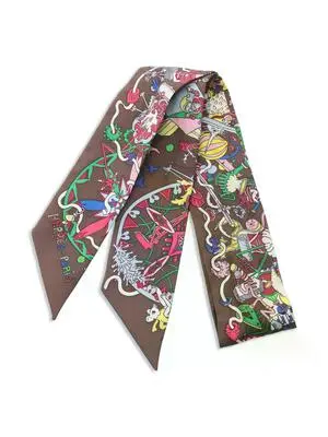 Hermès 2000s La Folle Scarf