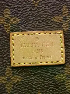 LOUIS VUITTON 1995 Saumur Monogram Shoulder Bag - Brown