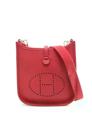 Hermès 2019 Tpm Evelyne Shoulder Bag - Red