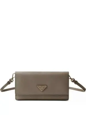 Prada Triangle-logo Leather Mini Bag