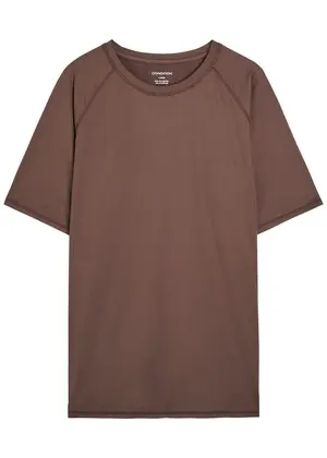 CONDITION Core Stretch-jersey T-shirt - Brown