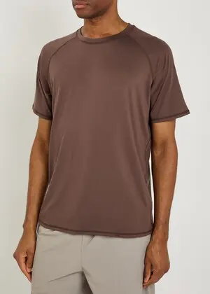 CONDITION Core Stretch-jersey T-shirt - Brown